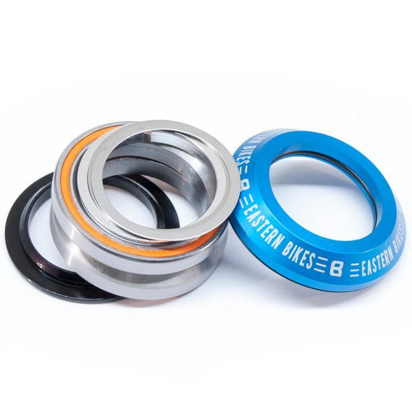 45/45 Campagnolo Style BMX Headset - 1.1/8" - Matte Blue Ano ...