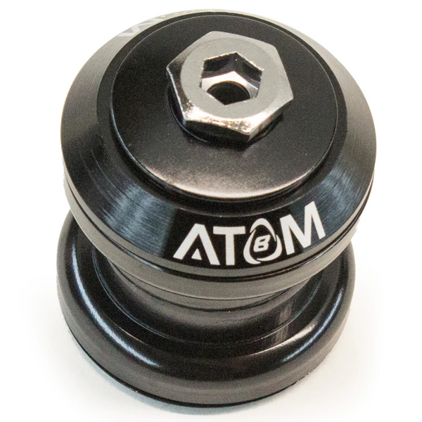 Atom Series Headset - 1.1/8" - Black - EasternBikesUK